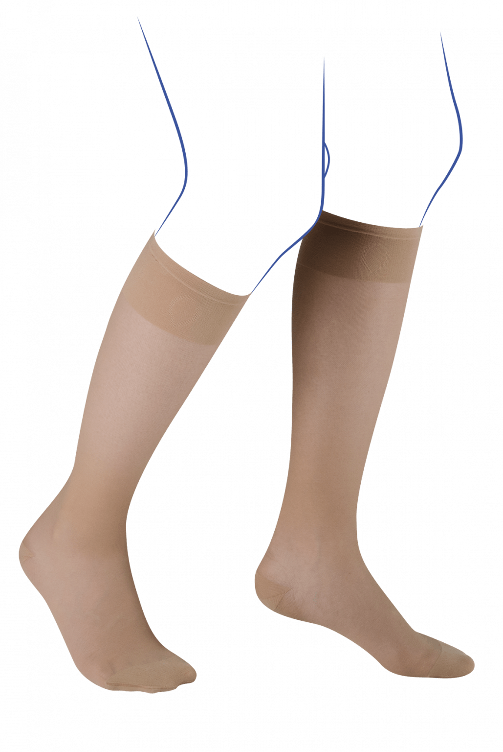 Chaussettes de contention Venoflex Incognito Absolu classe 2 - Cap ...